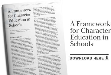 Character Education Research - Jubilee Centre for Character and Virtues