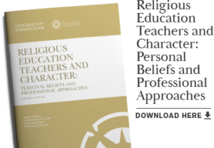 Religious Education Teachers - Jubilee Centre for Character and Virtues