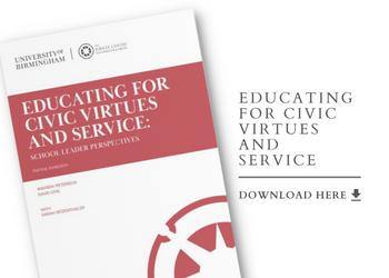 Civic Virtues Through Service to Others - Jubilee Centre for Character ...