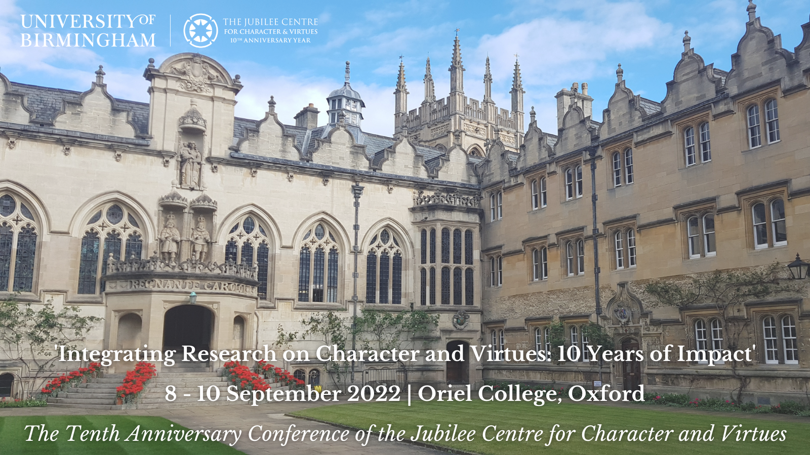 10th Annual Conference: Integrating Research on Character and Virtues ...