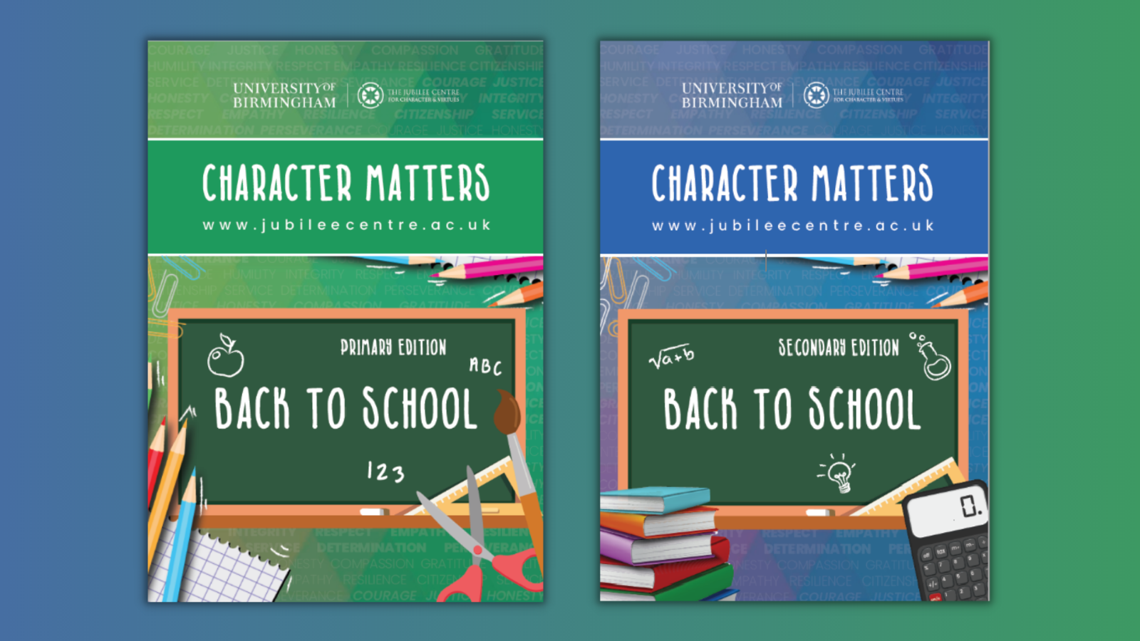 Back to School Character Matters Resources - Jubilee Centre for ...