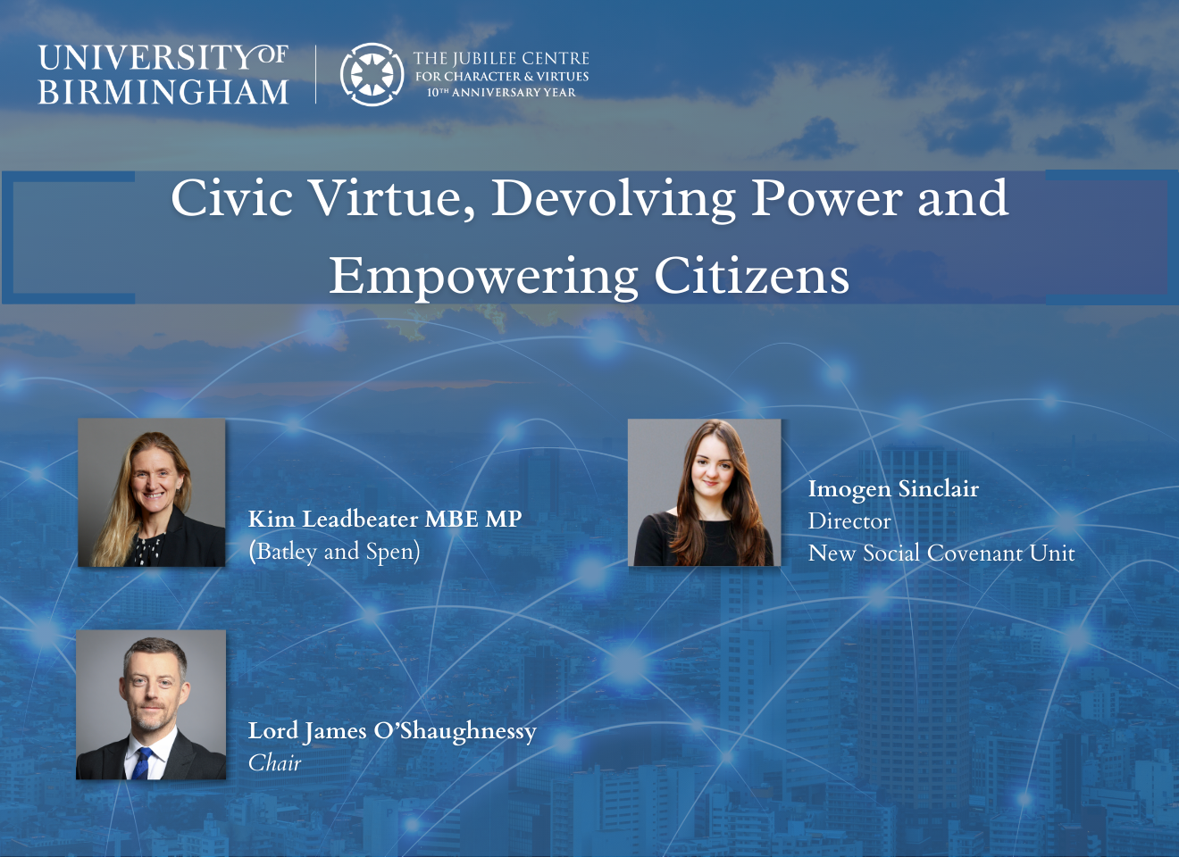 Centre Hosts Civic Virtue, Devolving Power and Empowering Citizens ...
