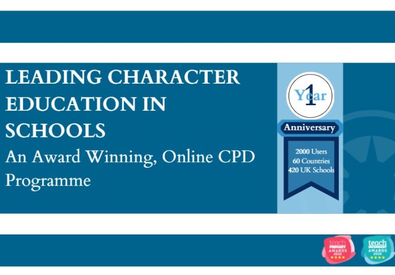 Centre Celebrates 'Leading Character Education in Schools’ CPD's 1-Year ...
