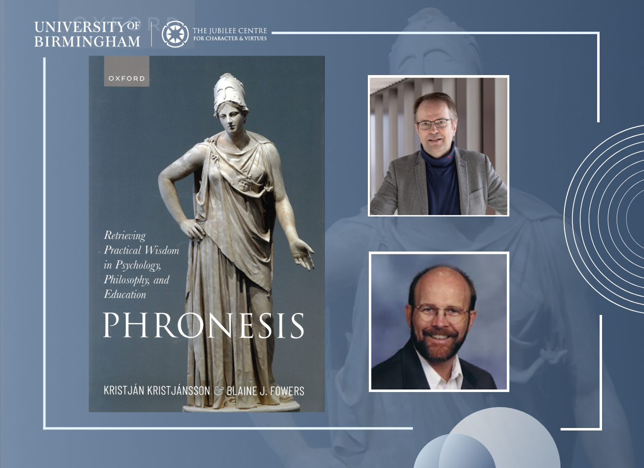Professor Kristján Kristjánsson Publishes New Book on Phronesis - Jubilee Centre for Character ...
