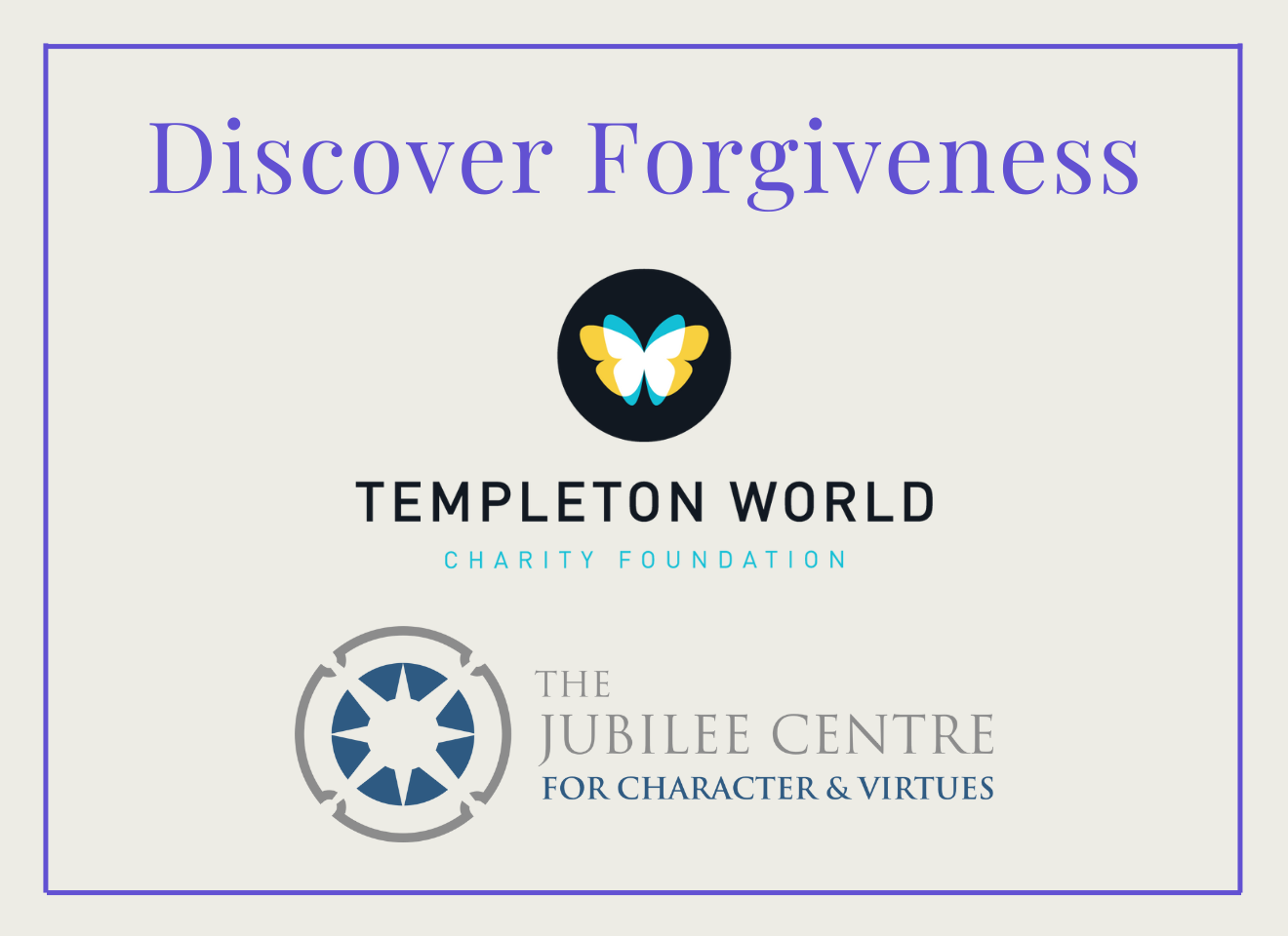 Jubilee Centre Commences New Project on Forgiveness - Jubilee Centre ...