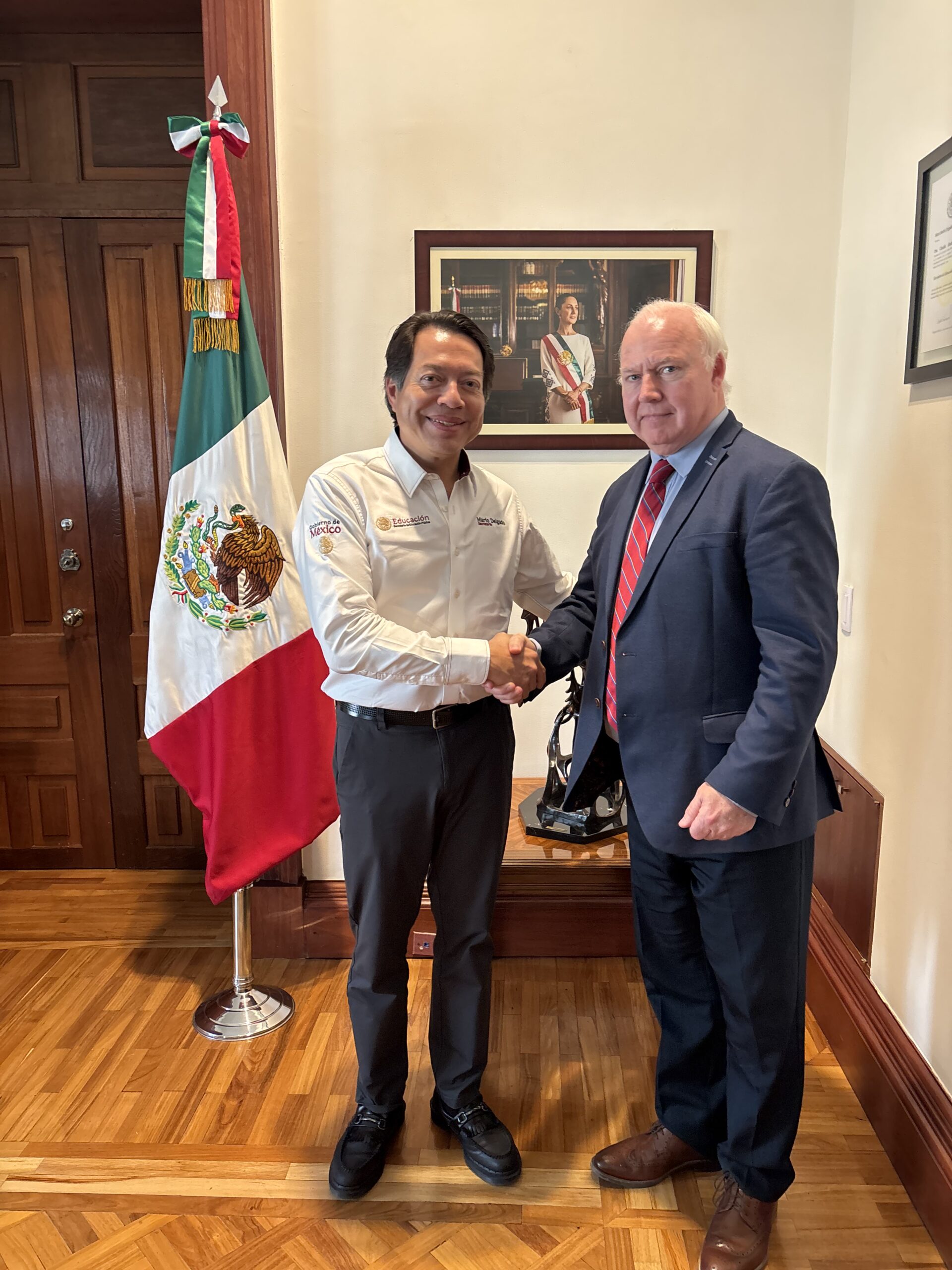 Professor James Arthur Meets Education Minister to Advance Character ...